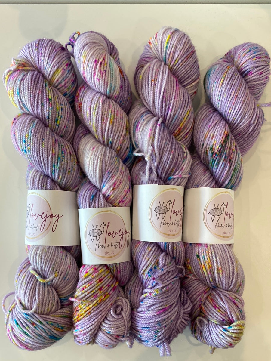Sparkle DK | Lovejoy Fibers – Seed Stitch